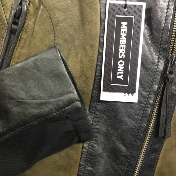 Members Only | Jackets & Coats | Members Only Genuine Leather ...
